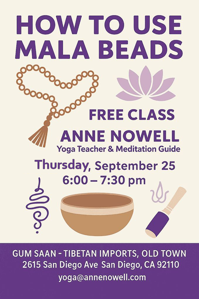 How to Use Mala Beads – An Introductory Class – Anne Nowell